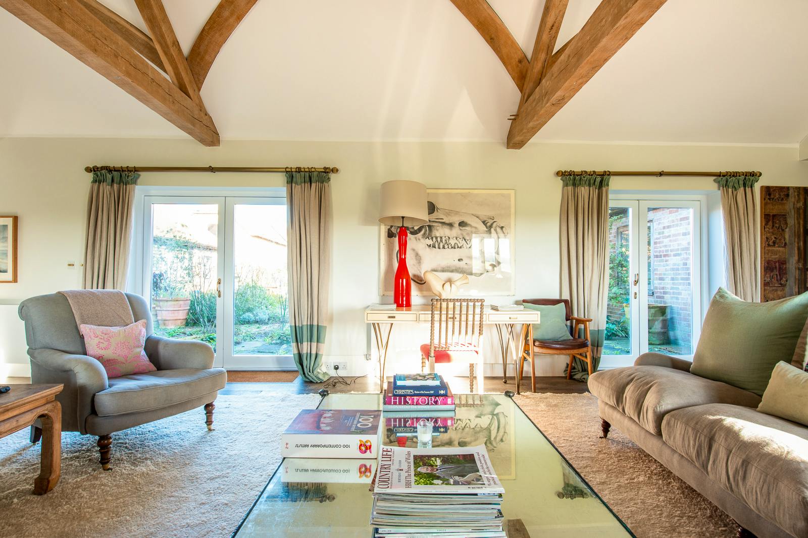 Gins Barn - Stunning New Forest barn conversion with private jetty