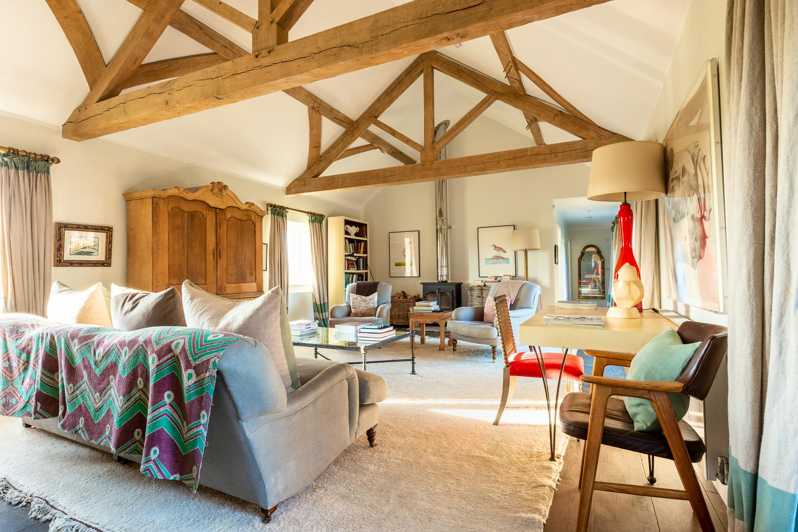 Gins Barn - Stunning New Forest barn conversion with private jetty