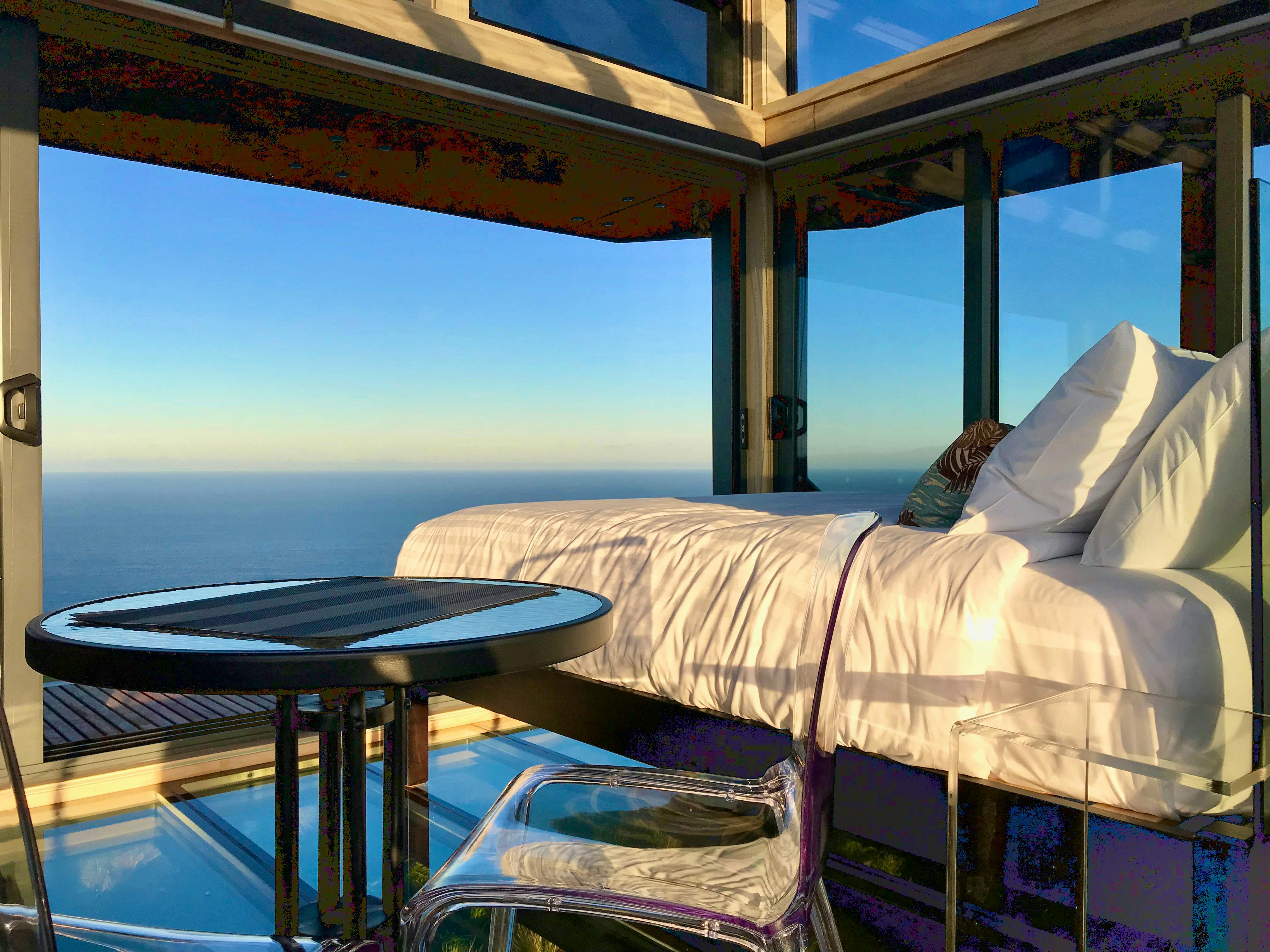 Kahutara PurePod - Luxury glass cabin in the New Zealand countryside