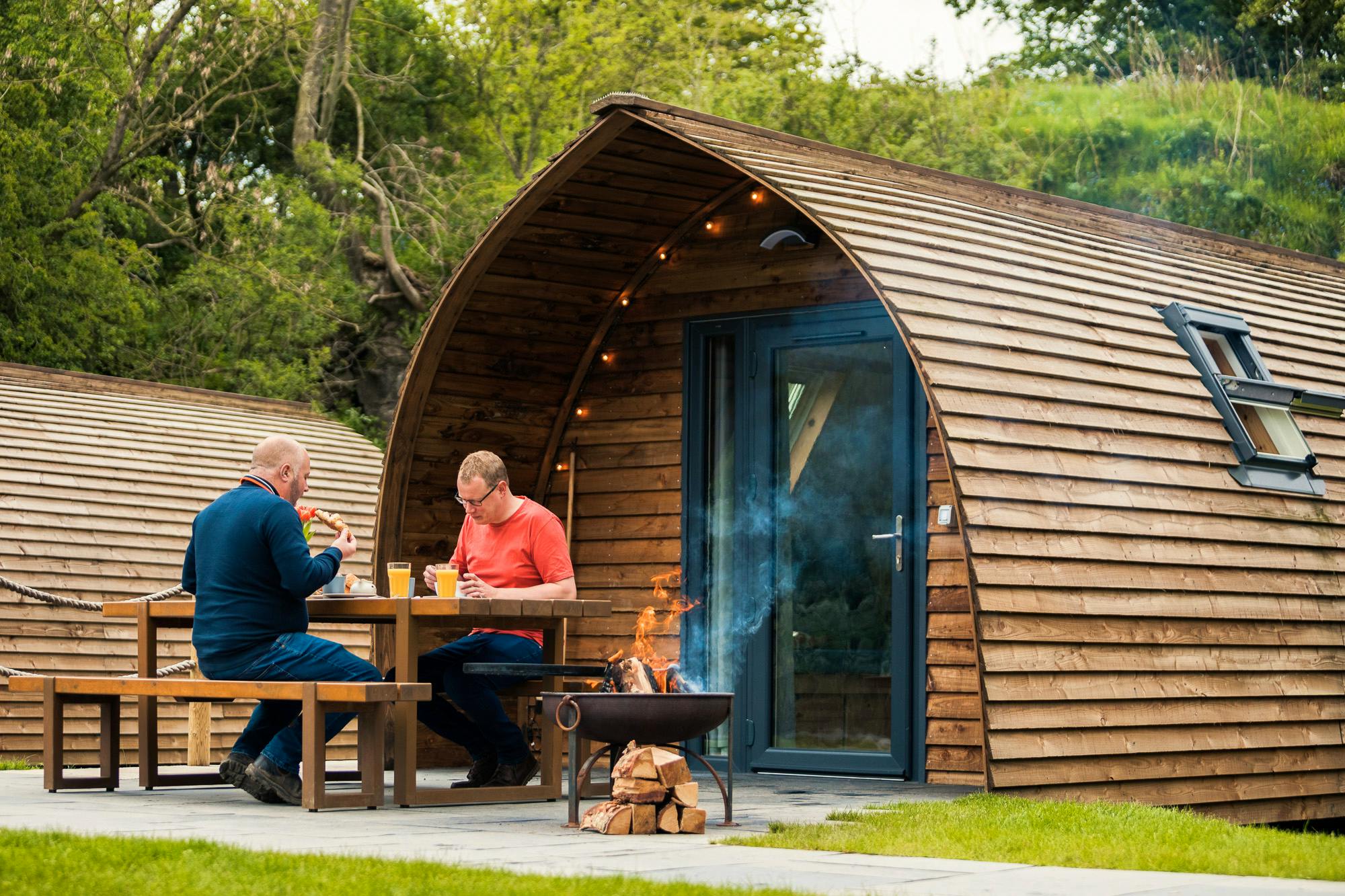 Forcett Grange Glamping - Hot tub glamping in Yorkshire