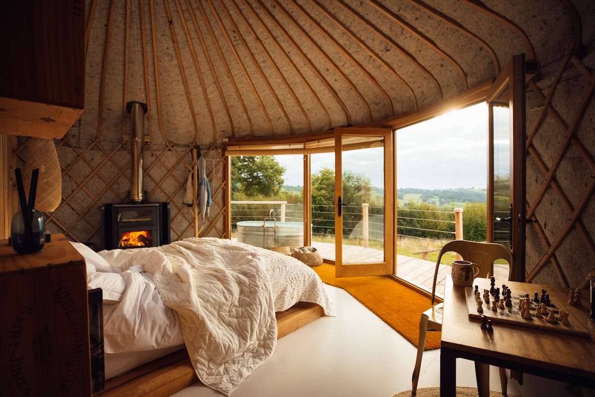 Pumla - Gorgeous Yurt near the Brecon Beacons