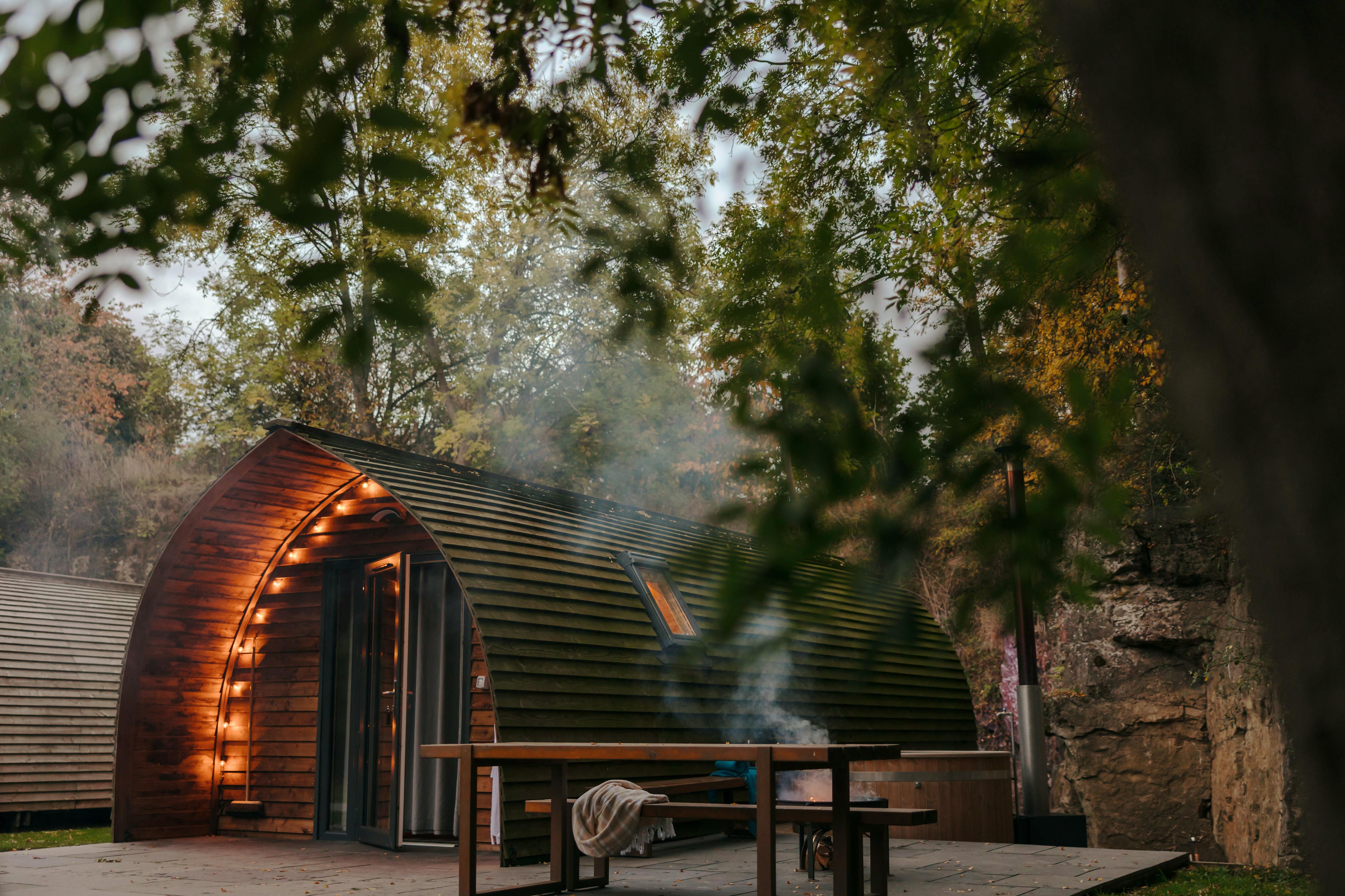 Forcett Grange Glamping - Hot tub glamping in Yorkshire