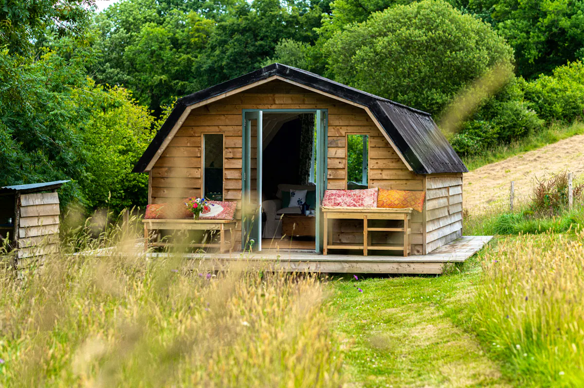 Barley Store – Off-grid cabin in Devon.