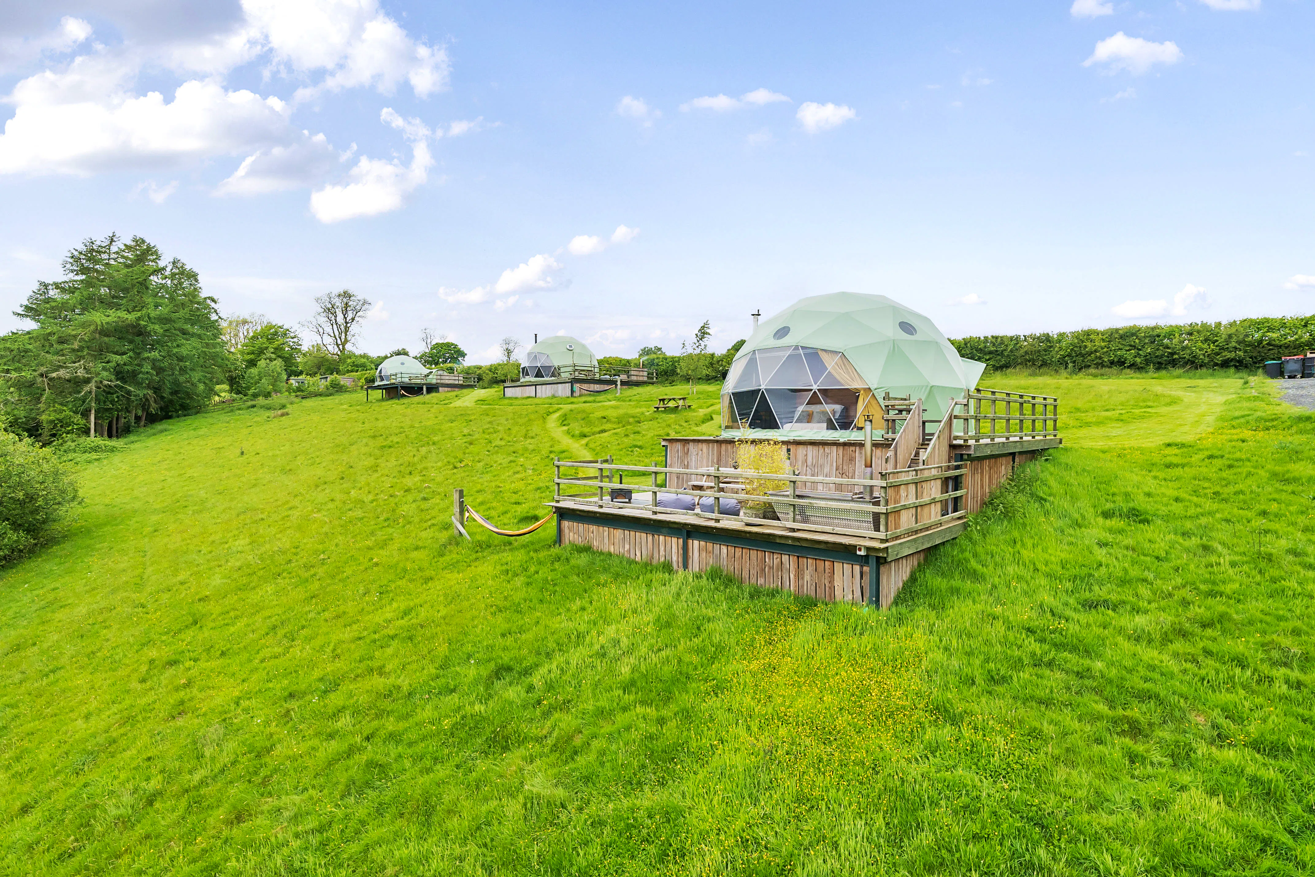 Cae Nant Glamping - Luxury Geodesic Domes in Powys, Wales