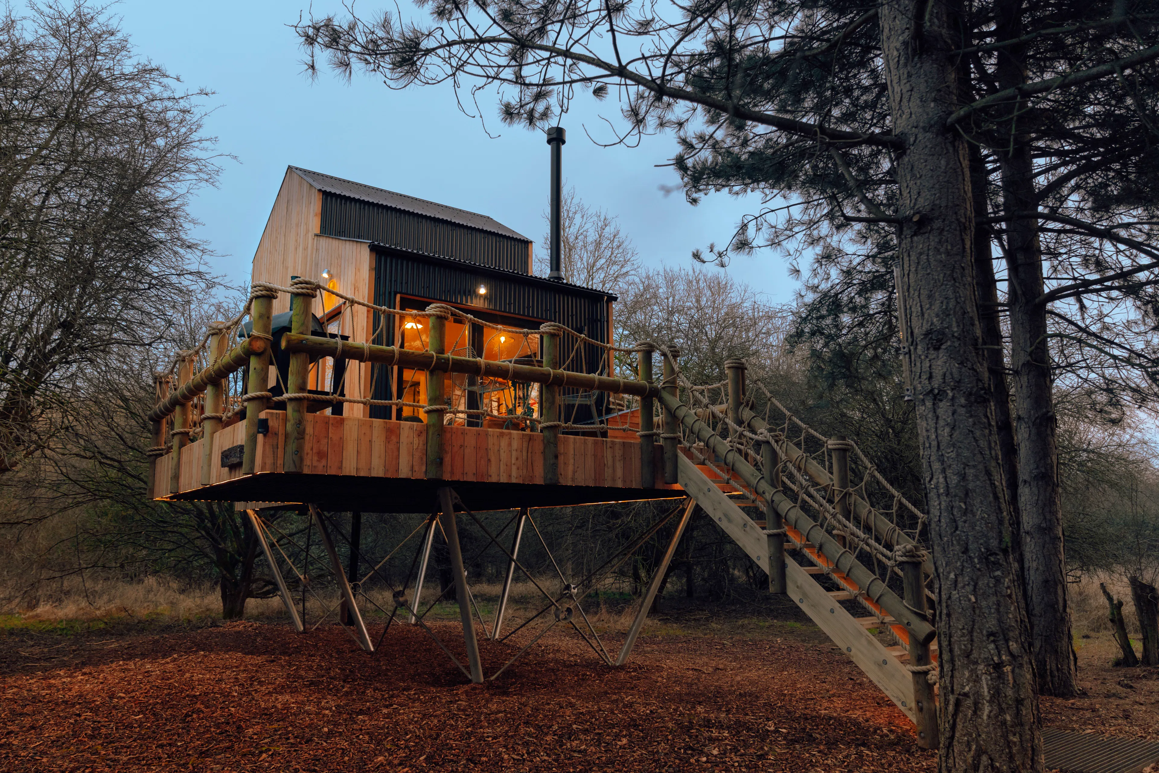West Lexham Treehouses - Quirky treehouse stays in Norfolk