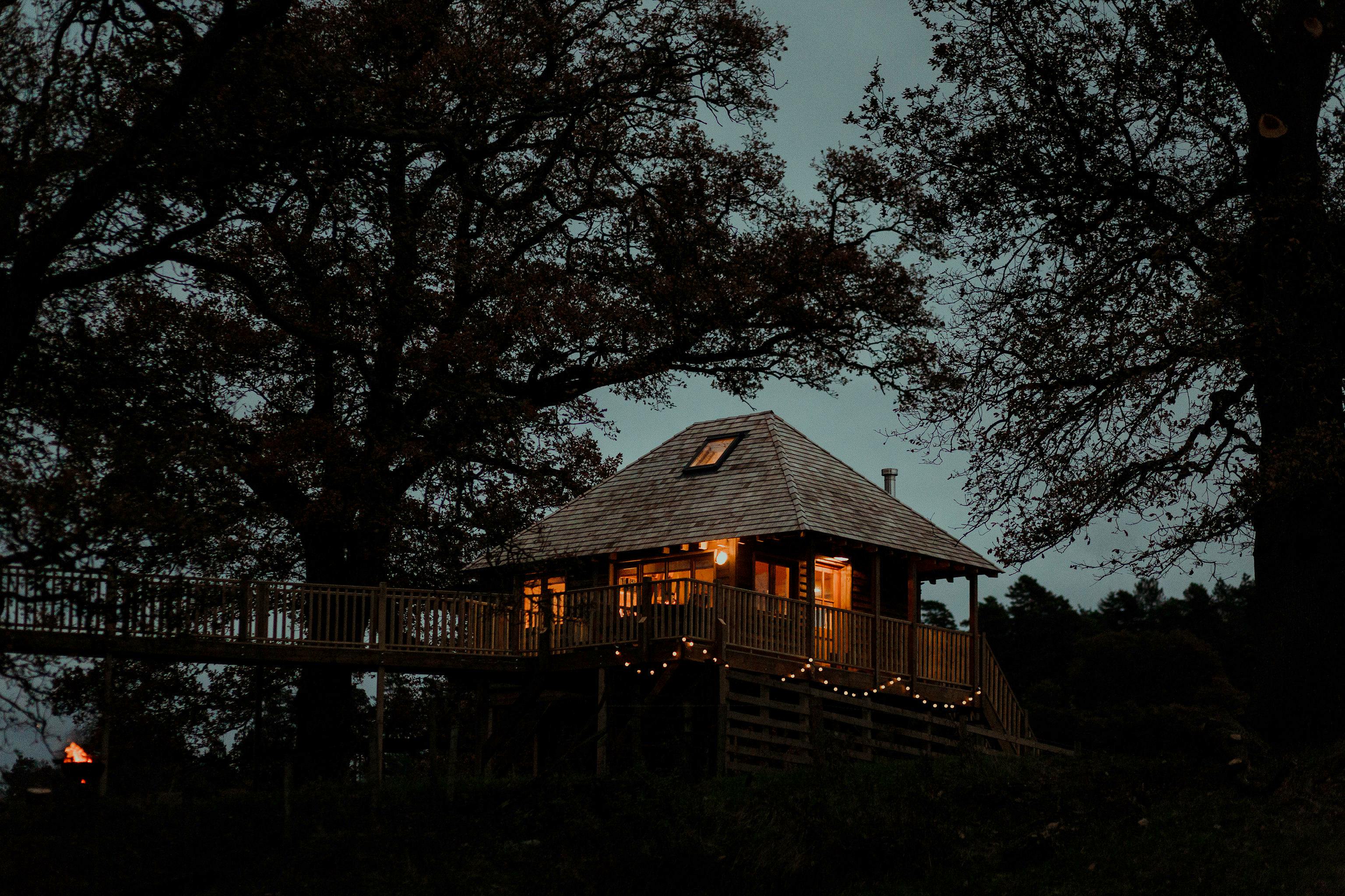 Netherby Estate Treehouse – a cosy cabin for 4 in Cumbria
