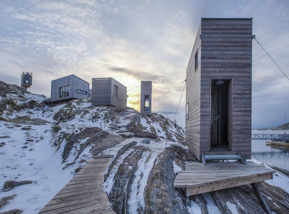 The Arctic Hideaway - Unique architect-designed cabins on a Norwegian ...