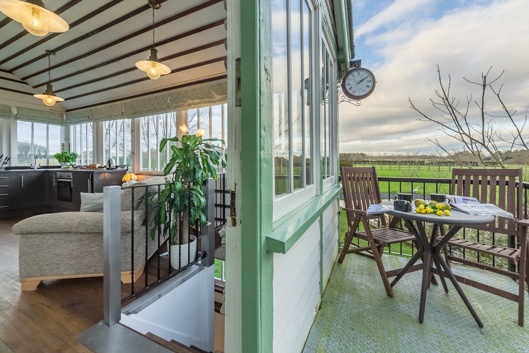 The Signal Box - A Renovated Former Railway Signal Box In Norfolk
