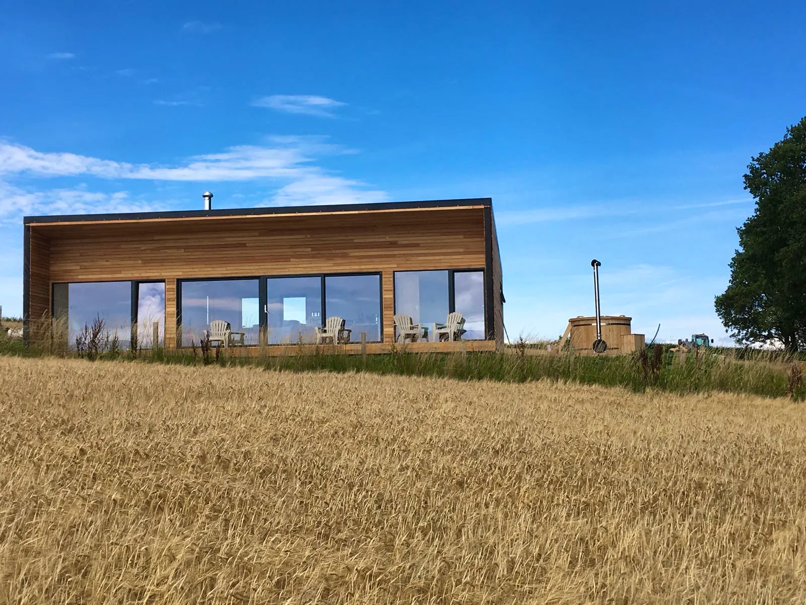 The Hideaways - Bespoke chalets on the Scottish Borders