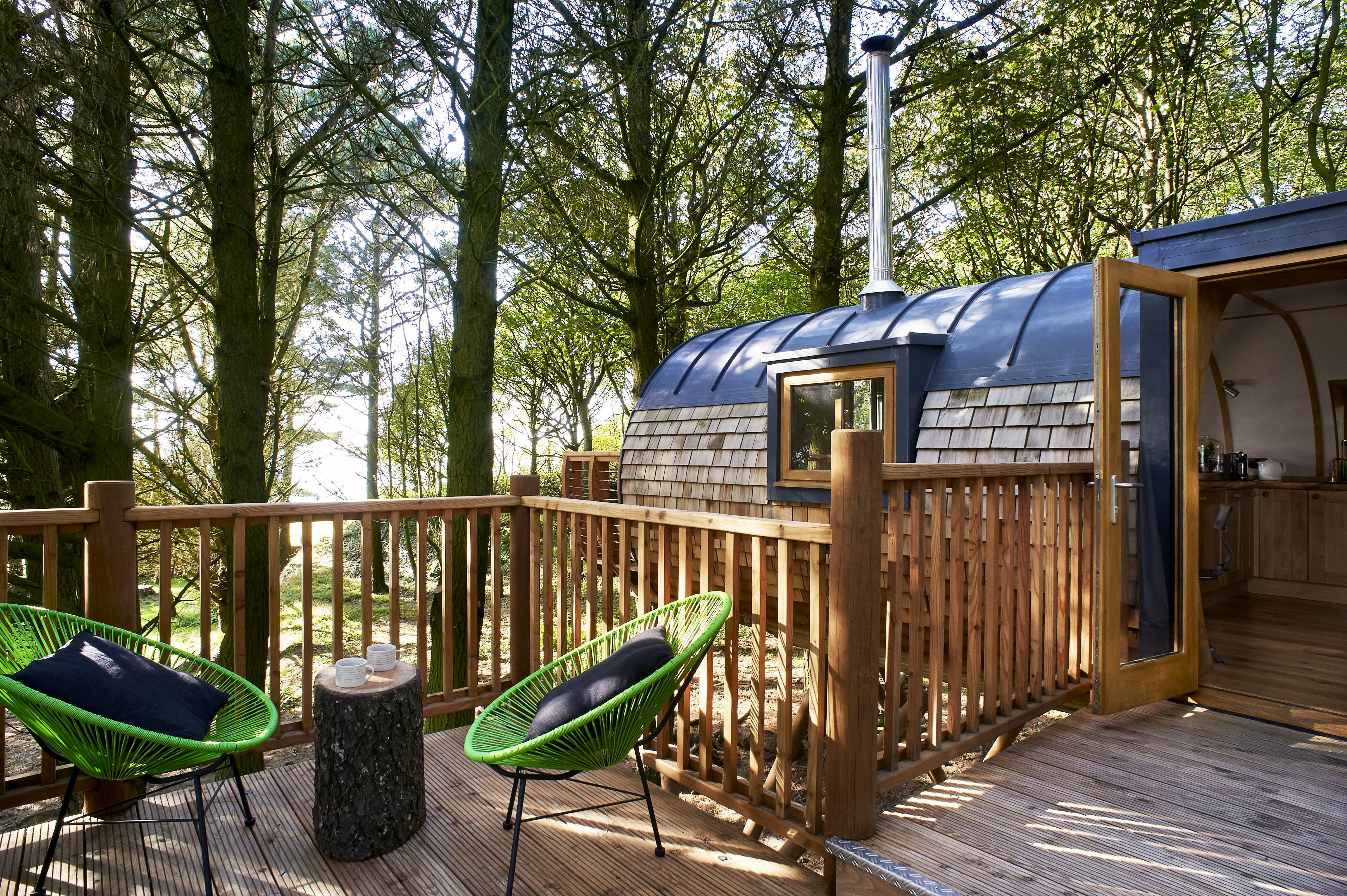 The Treehouses at Pickwell Manor - Two sea-view hieouts in rural Devon